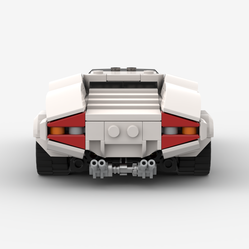 LEGO MOC Lamborghini Countach by Alex_Qwerty | Rebrickable - Build with ...