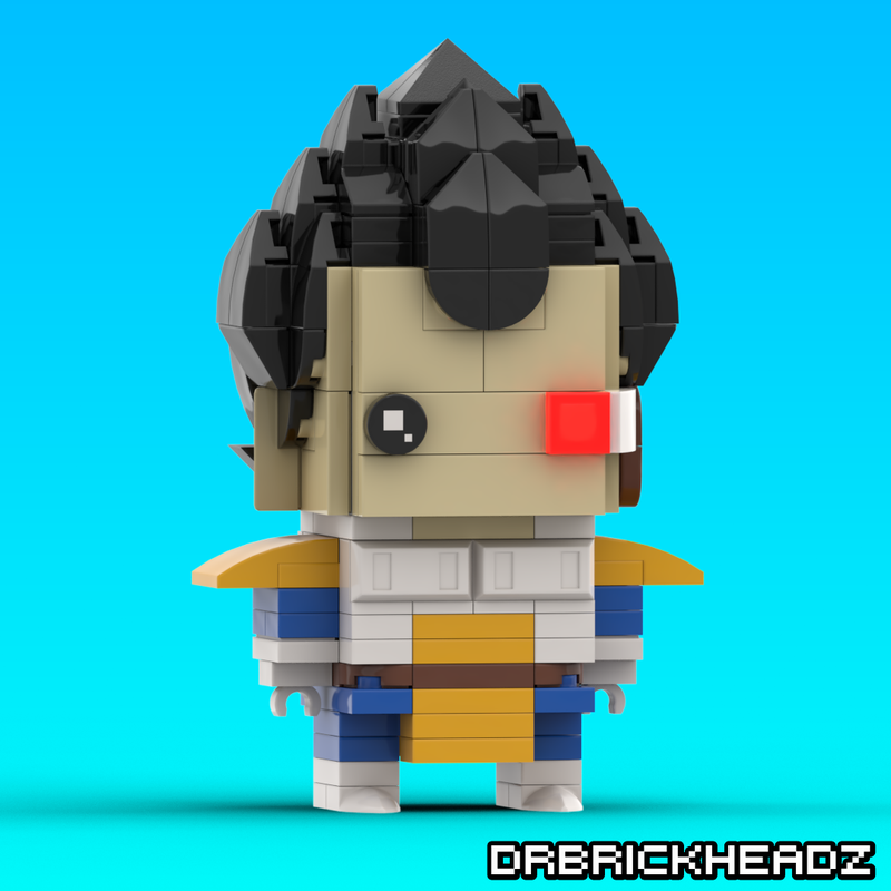 LEGO MOC Vegeta (Dragon Ball Z) Brickheadz by DrBrickheadz ...