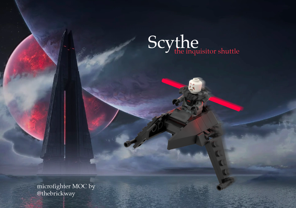 LEGO MOC Inquisitor shuttle by thebrickway | Rebrickable - Build with LEGO