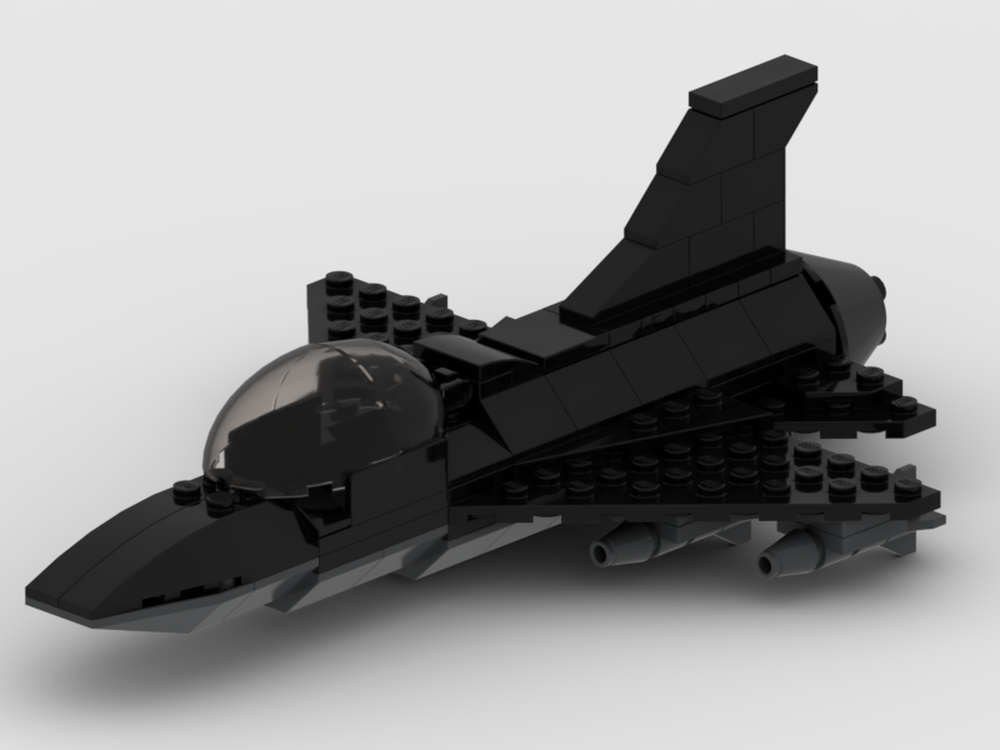 LEGO MOC Fighter Jet by Wyatt0911 | Rebrickable - Build with LEGO