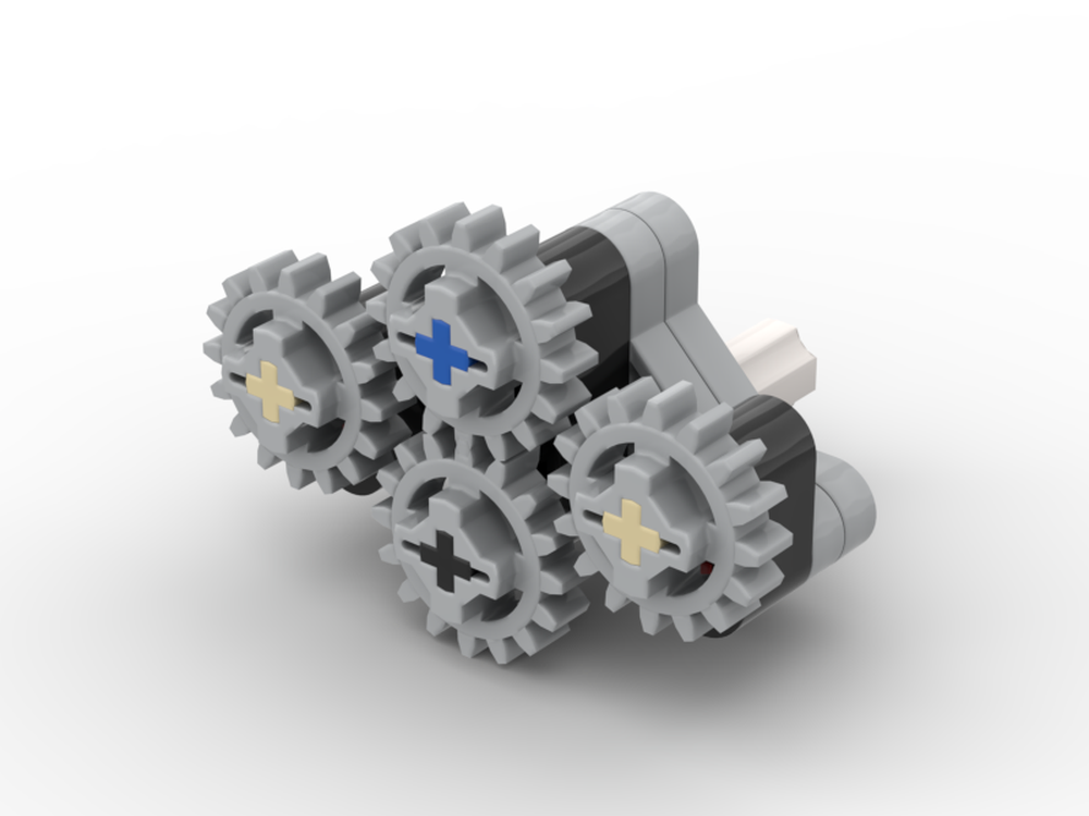 LEGO MOC Control 2 Outputs With 1 Input by BD Technic | Rebrickable ...