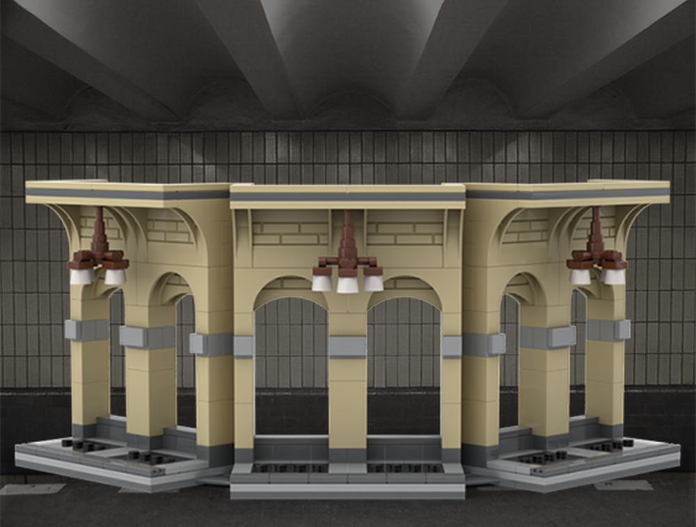 LEGO MOC Wizarding World NYC Display by JD Bricks | Rebrickable - Build ...