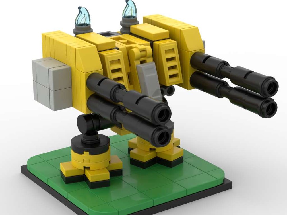LEGO MOC Warhammer 40k Dreadnought (mini) by meregt | Rebrickable ...