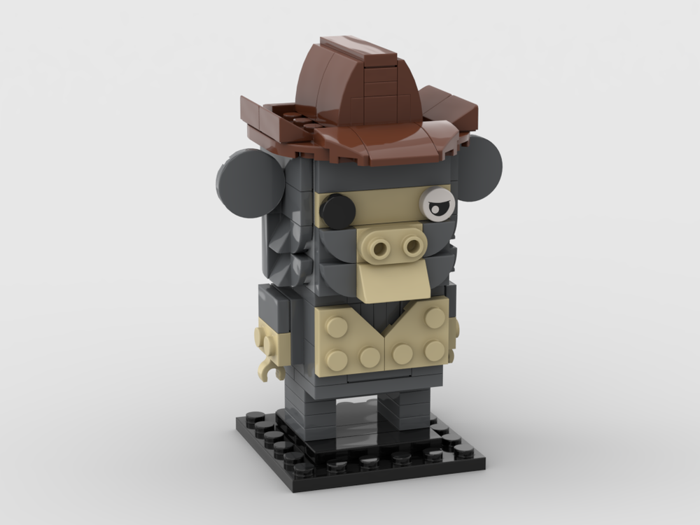 LEGO MOC Bored Ape Yacht Club #1552 NFT by BuildMaster | Rebrickable ...