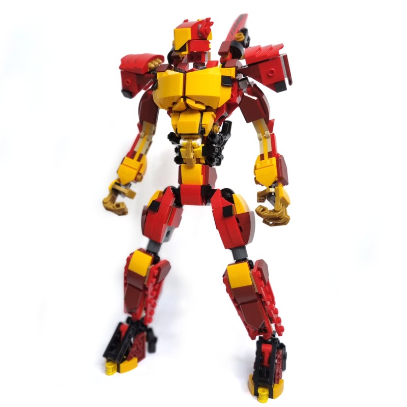 LEGO MOC 71753 - Jaeger Infernal Sentinel by LegoMechable | Rebrickable ...