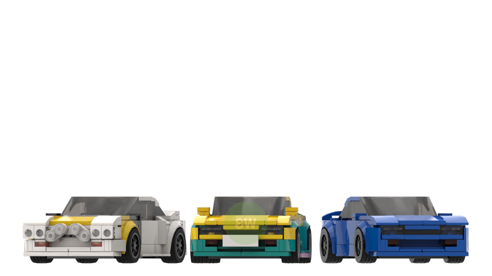 LEGO MOC Opel Manta Bundle by 8wideisbetter | Rebrickable - Build with LEGO