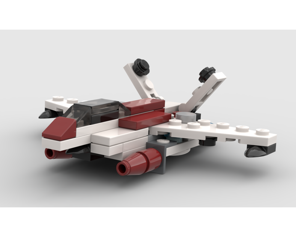 LEGO MOC 30240 FA-18 Hornet by crazy8ron | Rebrickable - Build with LEGO