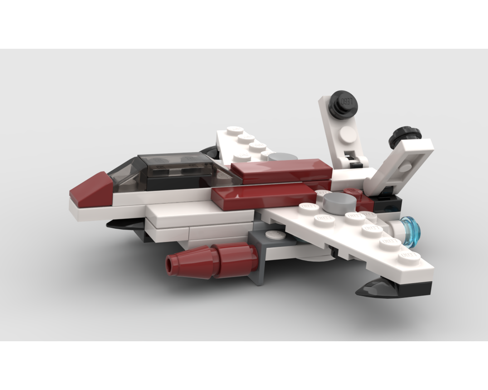 LEGO MOC 30240 FA-18 Hornet by crazy8ron | Rebrickable - Build with LEGO