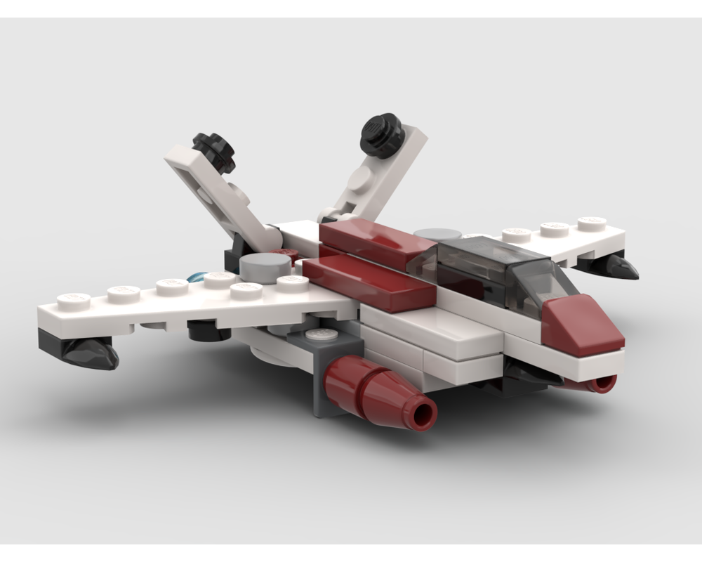 LEGO MOC 30240 FA-18 Hornet by crazy8ron | Rebrickable - Build with LEGO