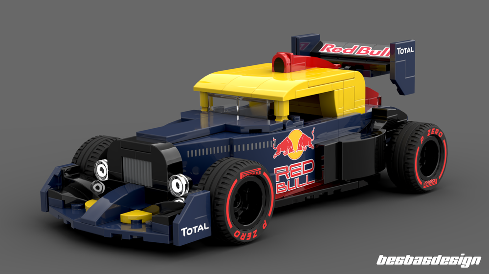 LEGO MOC F1 Hotrod by besbasdesign | Rebrickable - Build with LEGO