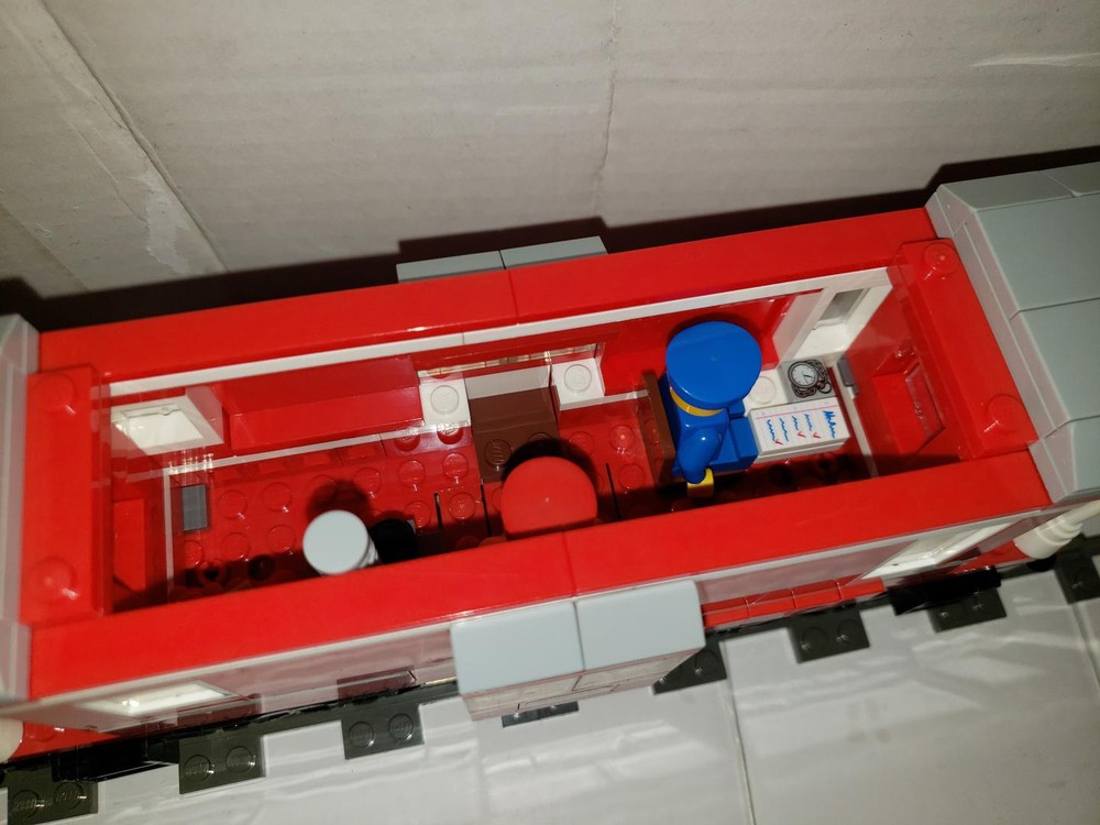 LEGO MOC Bay Window Caboose by Rocket Racer318 | Rebrickable - Build ...