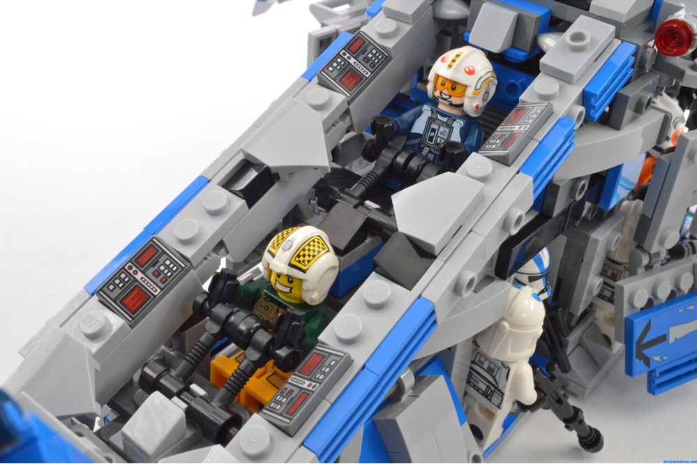 LEGO MOC 501st Legion Heavy Gunship (LAAT) by dorianbricktron ...