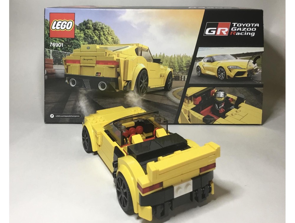 LEGO MOC Audi r8 spyder with GR Supra set (76901) by HKLegoCar ...