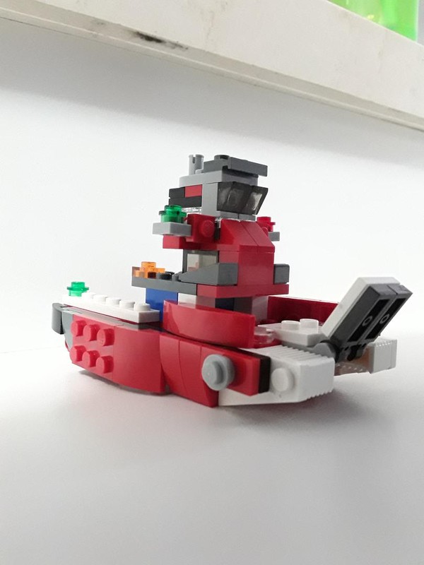 LEGO MOC 13+55 - Riverboat by LegoOri | Rebrickable - Build with LEGO