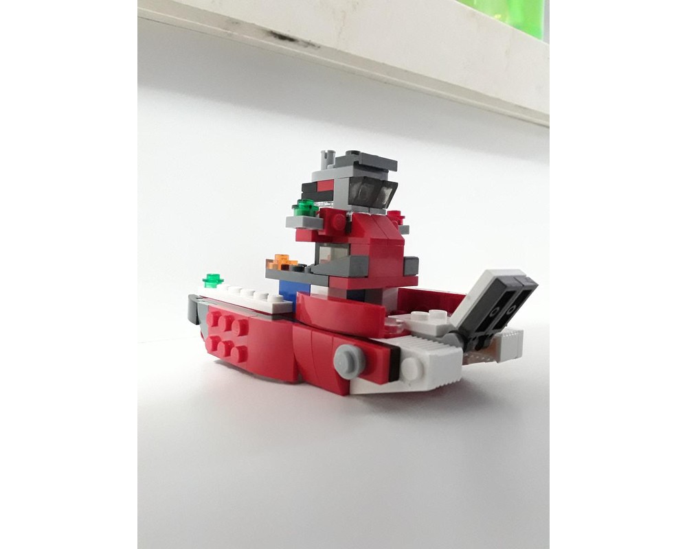 LEGO MOC 13+55 - Riverboat by LegoOri | Rebrickable - Build with LEGO