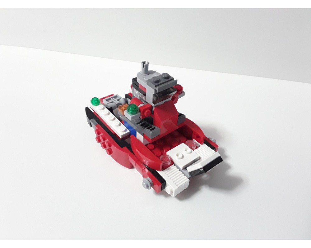 LEGO MOC 13+55 - Riverboat by LegoOri | Rebrickable - Build with LEGO