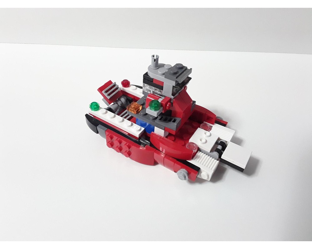 LEGO MOC 13+55 - Riverboat by LegoOri | Rebrickable - Build with LEGO