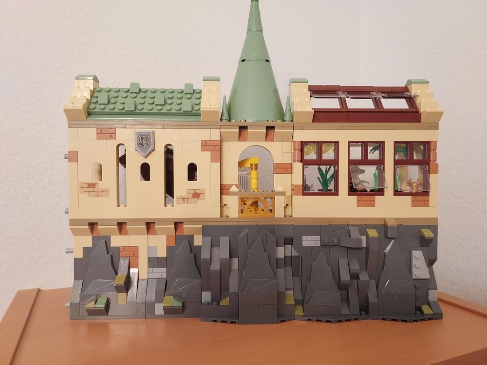 Lego Moc Sorcerers Stone Flying Keys And Chess Challenges By