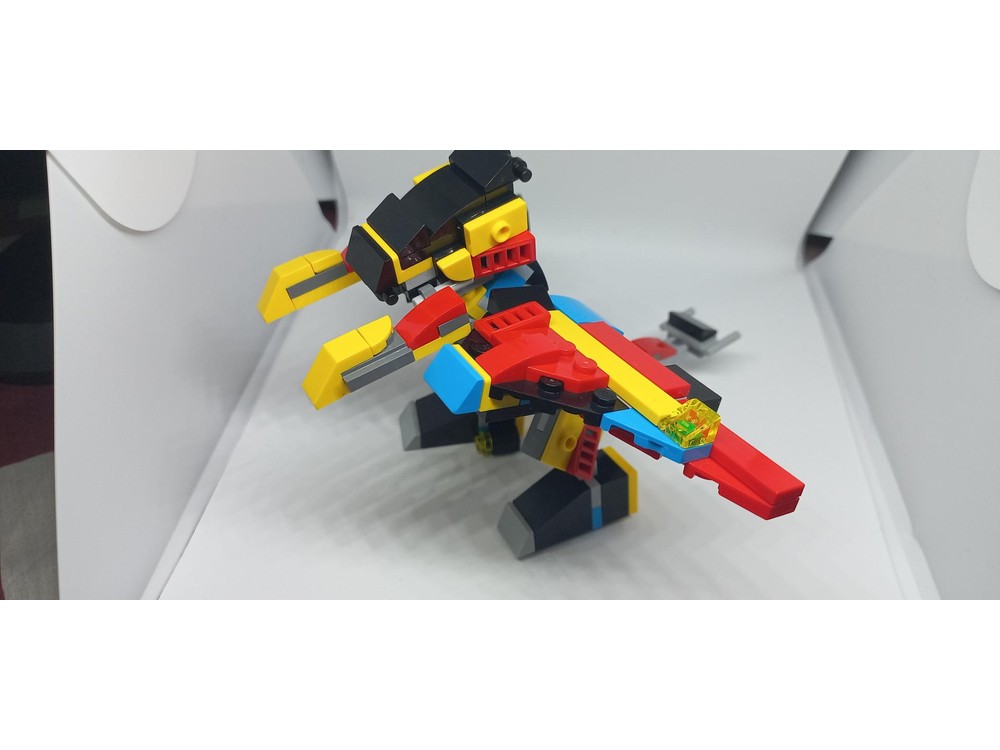 Lego Moc Creator 31124 Alternate Build Mecha Wyvern By Nitweiy