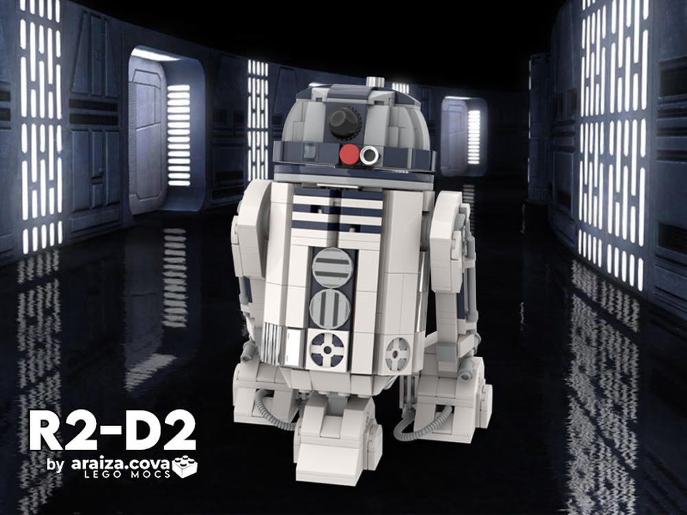 LEGO MOC R2-D2 by TheGoodUnicorn | Rebrickable - Build with LEGO