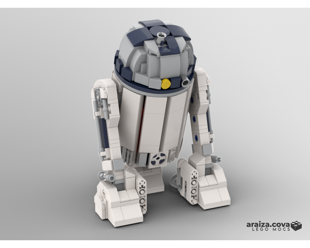 LEGO MOC R2-D2 by TheGoodUnicorn | Rebrickable - Build with LEGO