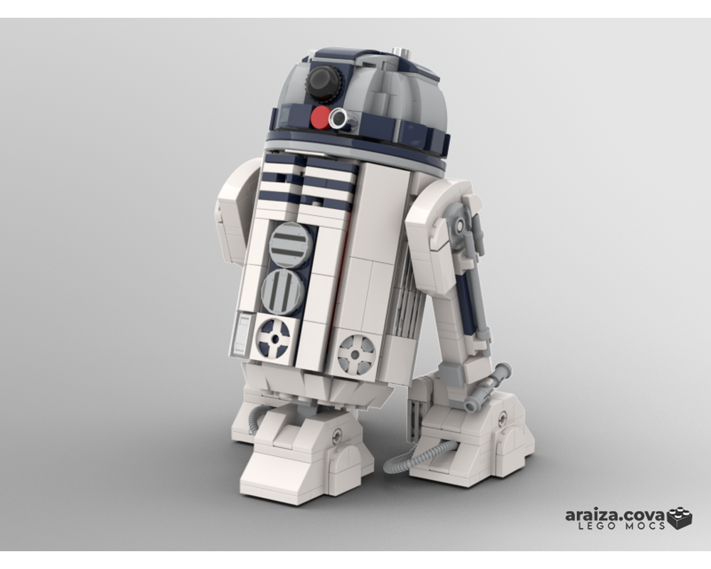 LEGO MOC R2-D2 by TheGoodUnicorn | Rebrickable - Build with LEGO