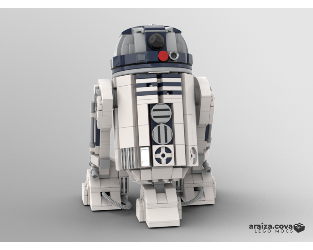 LEGO MOC R2-D2 by TheGoodUnicorn | Rebrickable - Build with LEGO