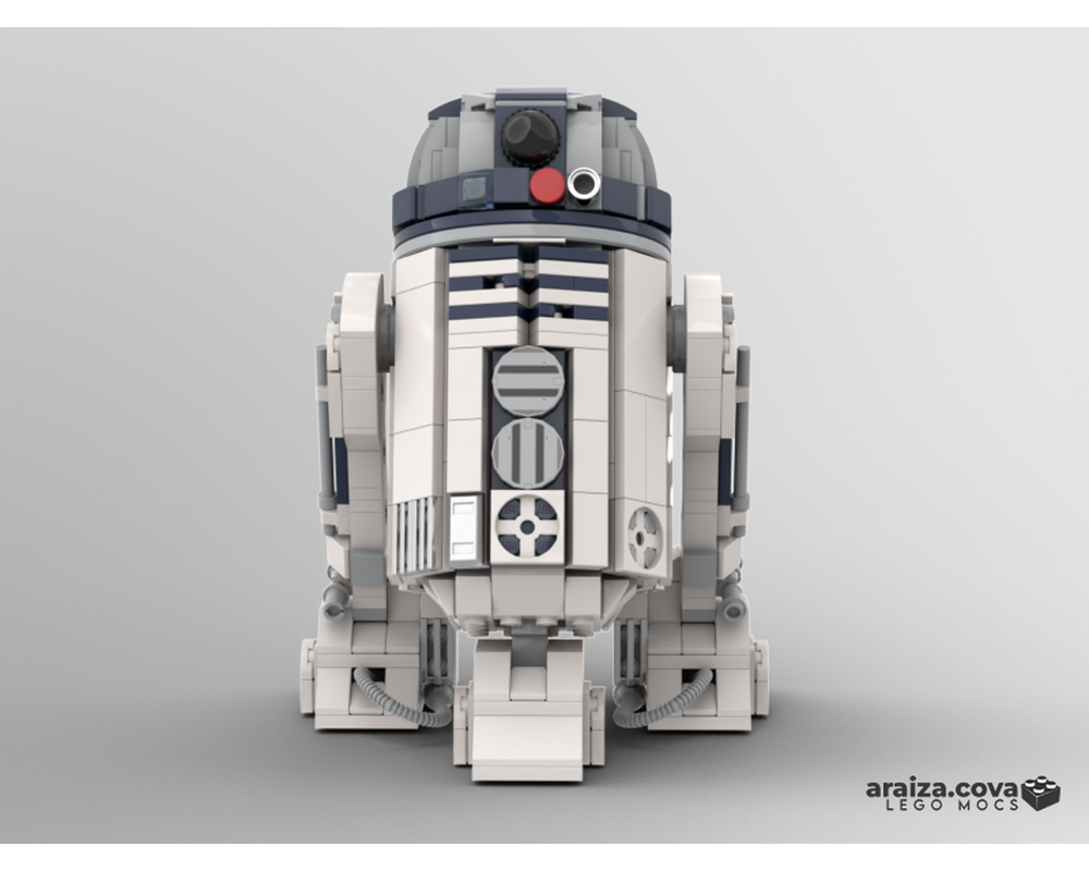 LEGO MOC R2-D2 by TheGoodUnicorn | Rebrickable - Build with LEGO