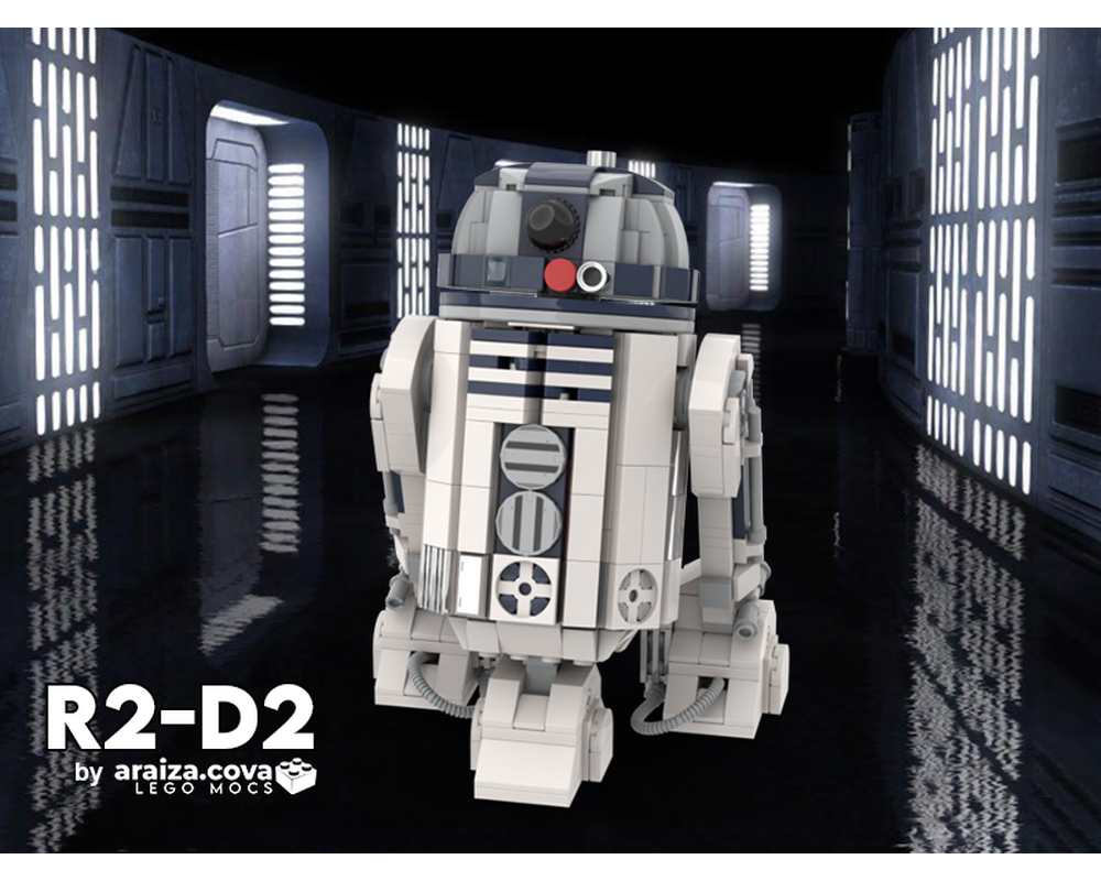 LEGO MOC R2-D2 by TheGoodUnicorn | Rebrickable - Build with LEGO