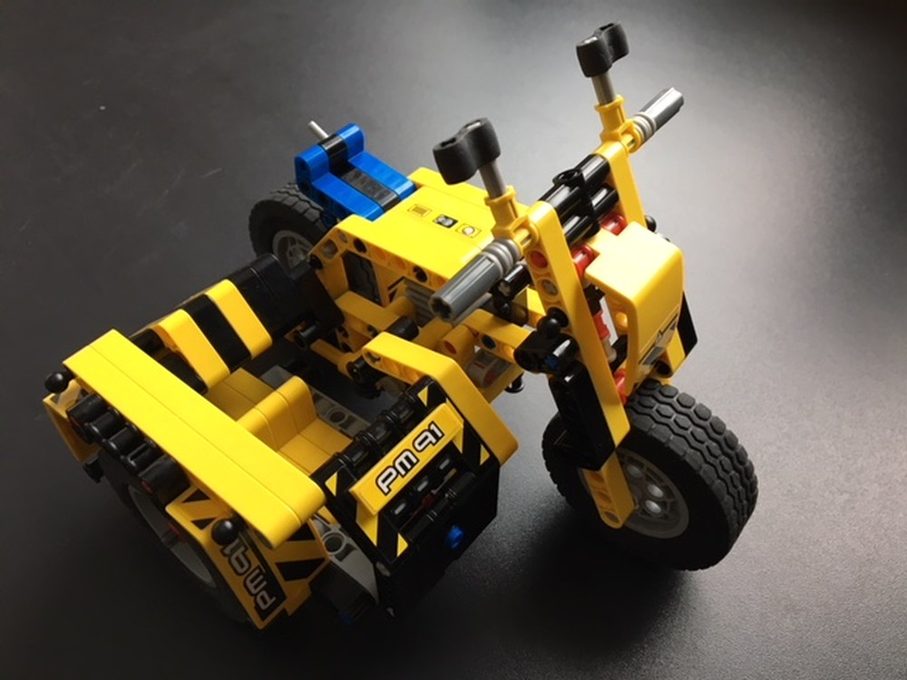 LEGO MOC Bike with SideCar by Bundy | Rebrickable - Build with LEGO