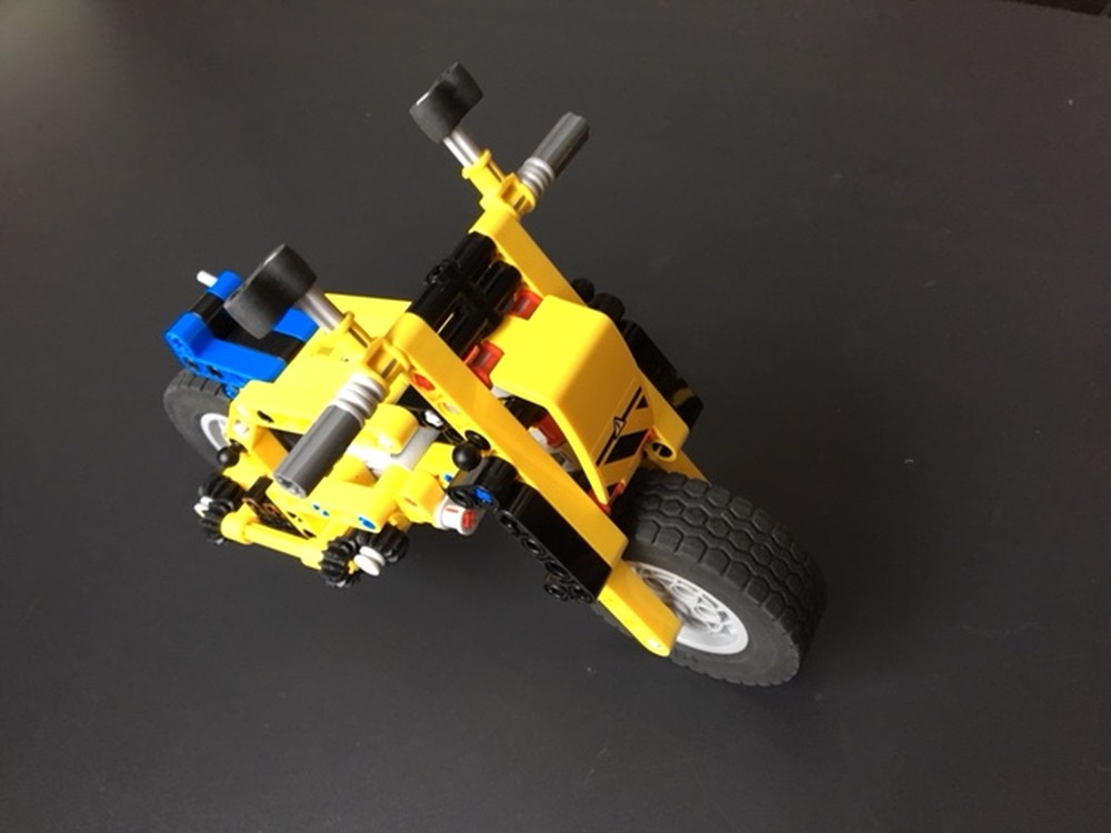 LEGO MOC Bike with SideCar by Bundy | Rebrickable - Build with LEGO