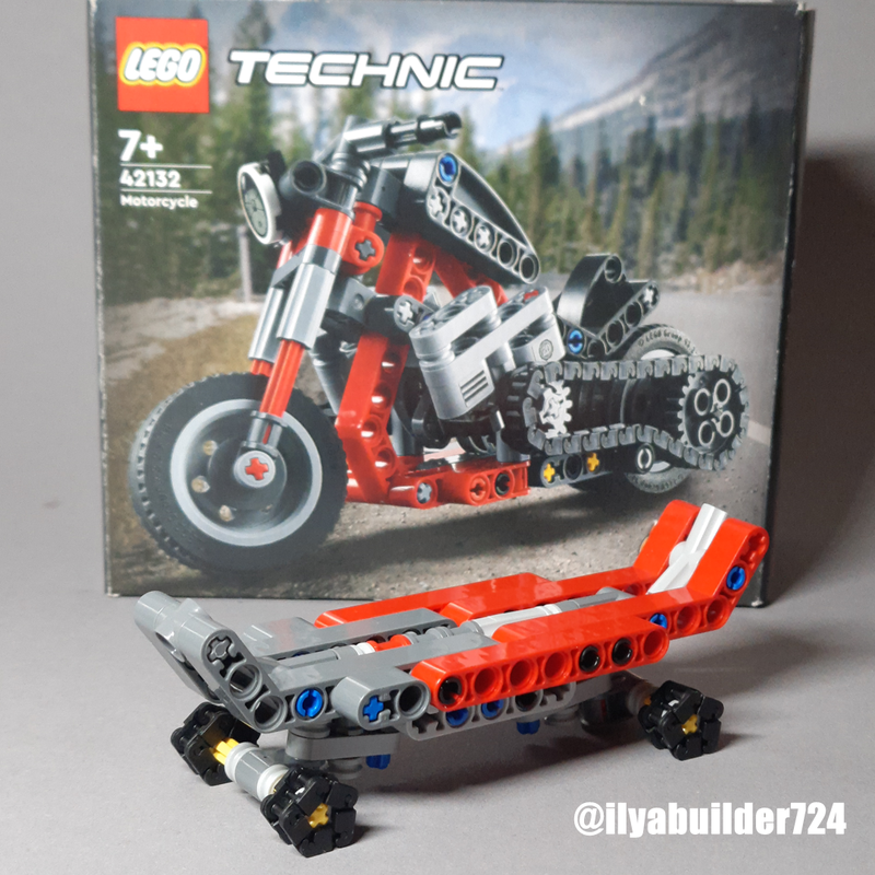 LEGO MOC 42132 Skateboard by ilyabuilder724 | Rebrickable - Build with LEGO