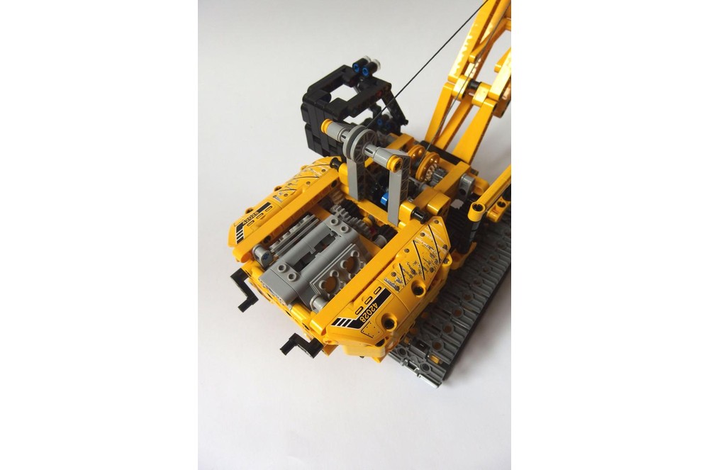 Lego Moc Crawler Crane By Repcovsky Rebrickable Build With Lego