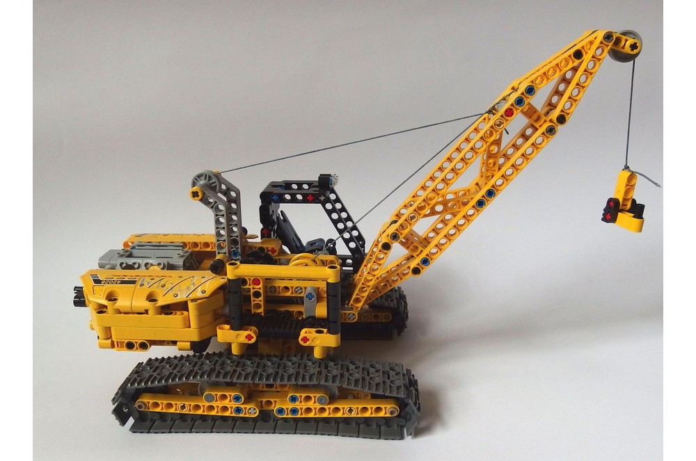 Lego Moc Crawler Crane By Repcovsky Rebrickable Build With Lego