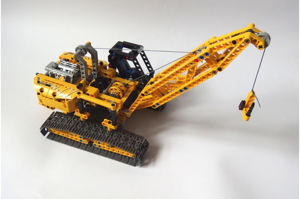 Lego Moc Crawler Crane By Repcovsky Rebrickable Build With Lego
