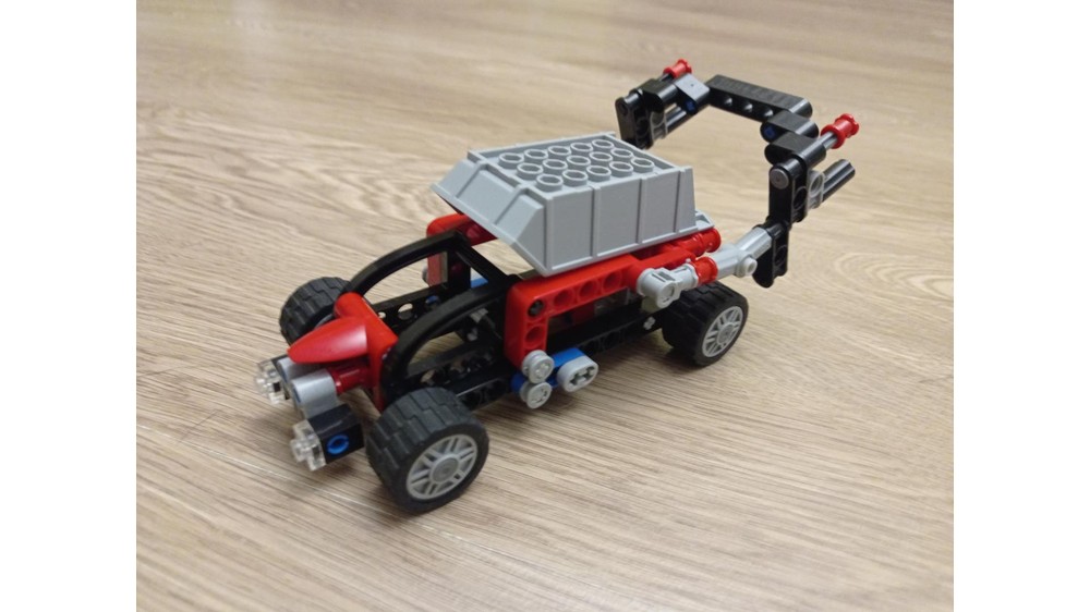 Lego Moc 8065 Racing Car By Erikgs Rebrickable Build With Lego