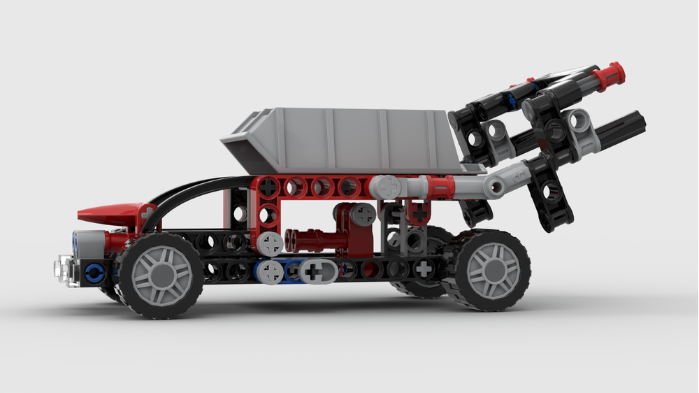 Lego Moc 8065 Racing Car By Erikgs Rebrickable Build With Lego