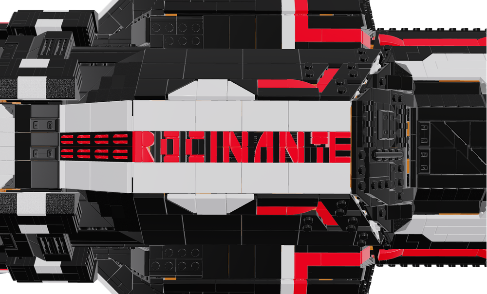 LEGO MOC Rocinante [The Expanse S4-6] by jhellrung | Rebrickable ...