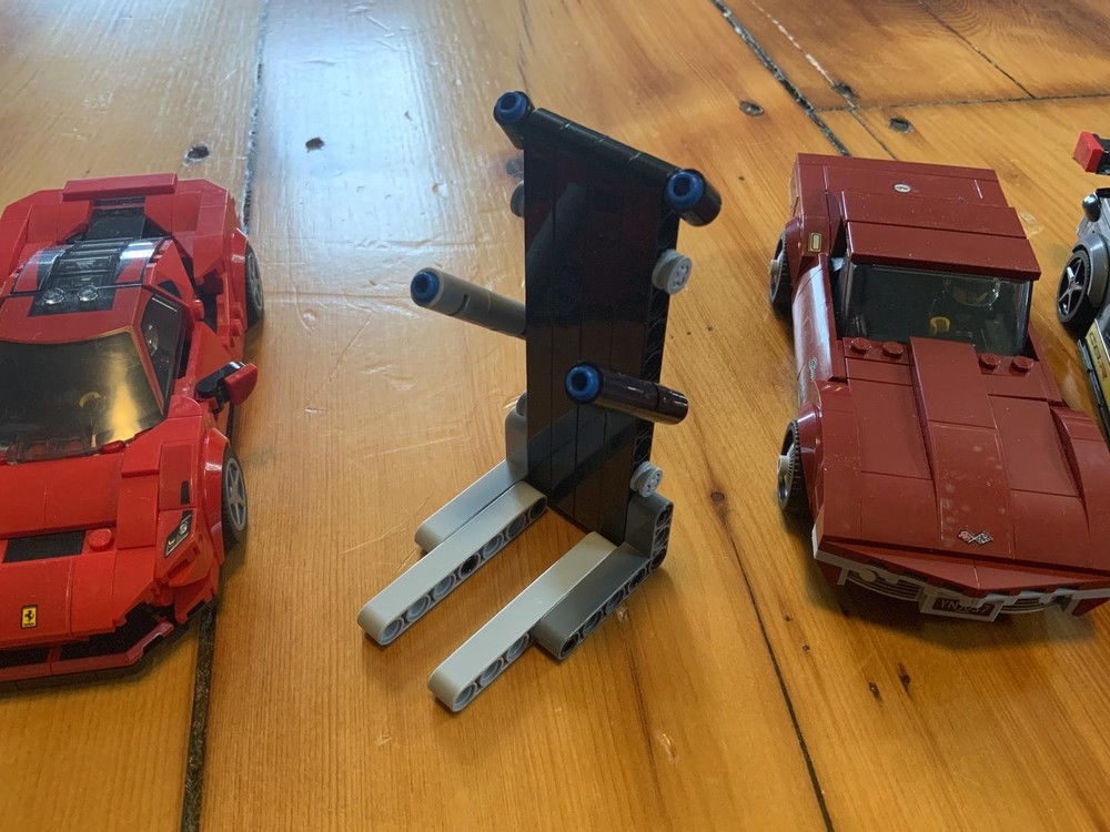 LEGO MOC Speed Champion Stand by Archibricks | Rebrickable - Build with ...