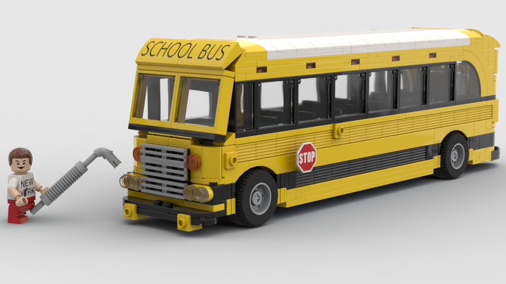 LEGO MOC Molo and '66 School Bus (Vigilante 8) by Rocket Racer318 ...
