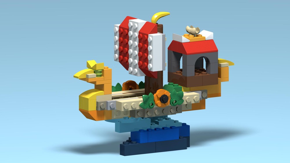 LEGO MOC BYGGLEK Viking Longship by mattking4 | Rebrickable - Build ...