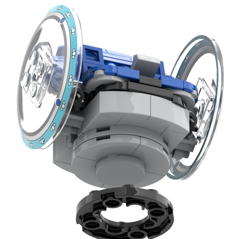 LEGO MOC Gyrosphere by Atheos | Rebrickable - Build with LEGO