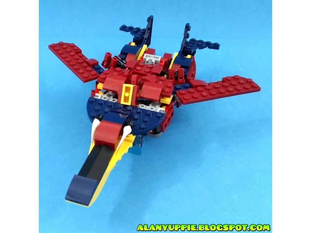 Lego Moc Transformer Jetfire Aka Vf 1 Valkyrie From Lego Creator 31102