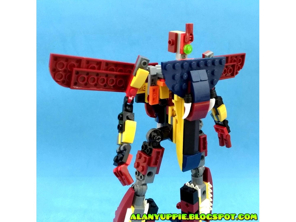 Lego Moc Transformer Jetfire Aka Vf 1 Valkyrie From Lego Creator 31102