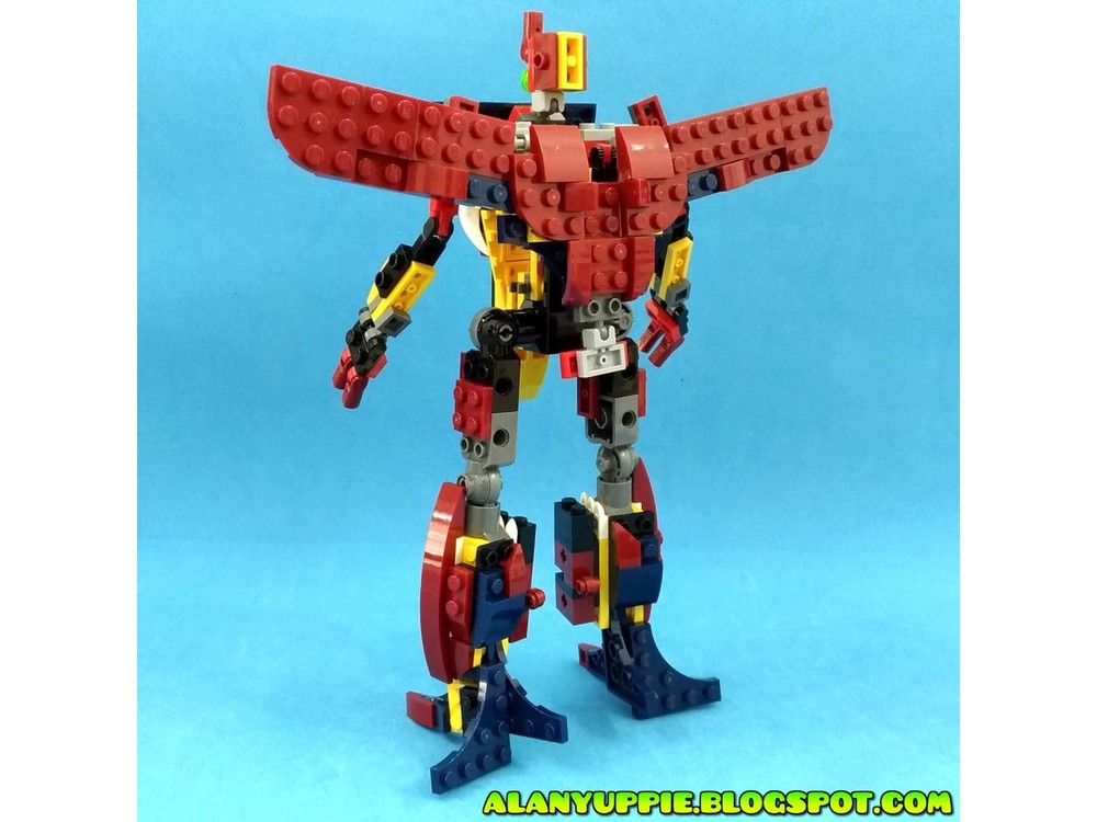 Lego Moc Transformer Jetfire Aka Vf 1 Valkyrie From Lego Creator 31102