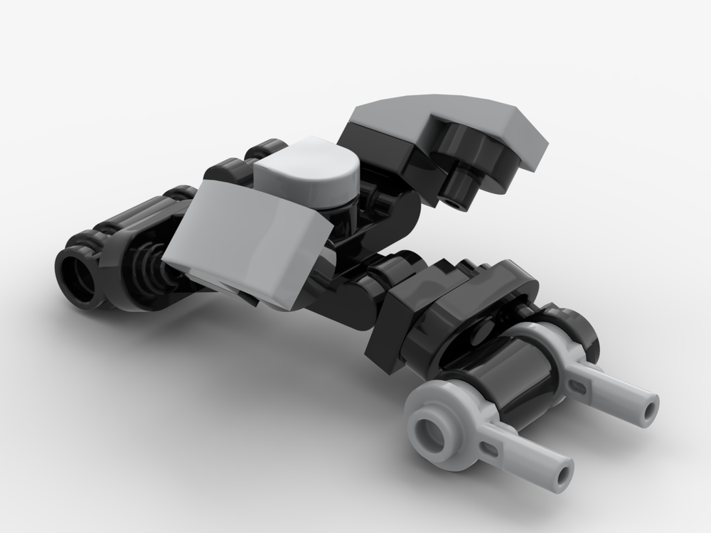 LEGO MOC Miniature Batpod by javiperillas | Rebrickable - Build with LEGO