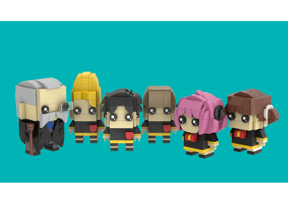 LEGO MOC Franky Franklin from SPY x FAMILY, Brickheadz by Delightful ...