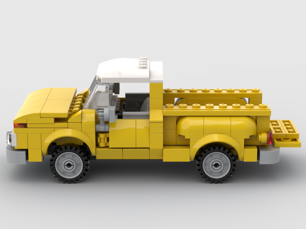 LEGO MOC 1965 Chevrolet C10 Stepside - 8 Stud Wide by jameshigson0512 ...