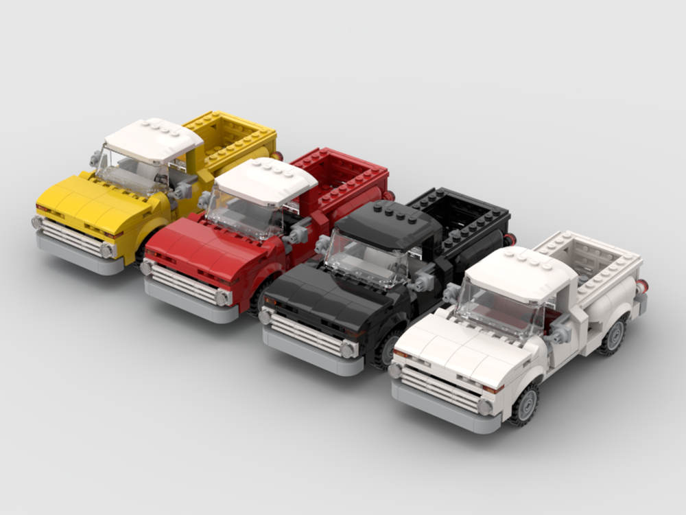 LEGO MOC 1965 Chevrolet C10 Stepside - 8 Stud Wide by jameshigson0512 ...