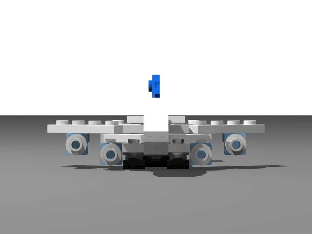 LEGO MOC Boeing_747 [1:700] by Che_Pepe | Rebrickable - Build with LEGO